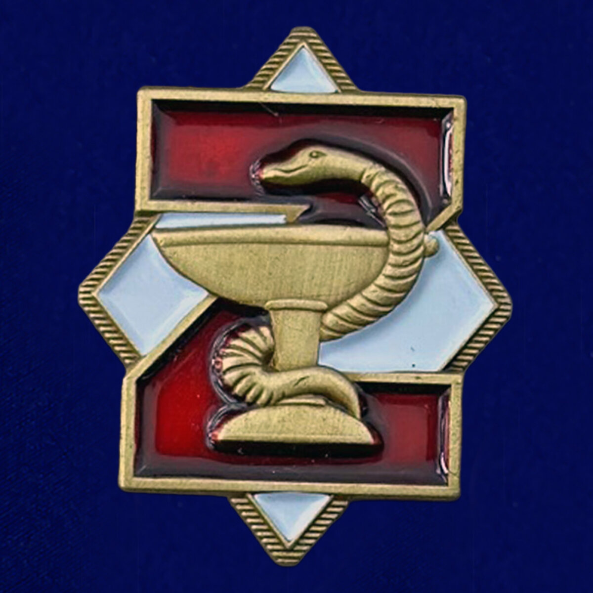 Медицинский фрачник с красной буквой Z, латунь, цанговое крепление