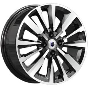 Литой колесный диск K&K Эрман 6.5x16/4x100 D60.1 ET37 Алмаз черный