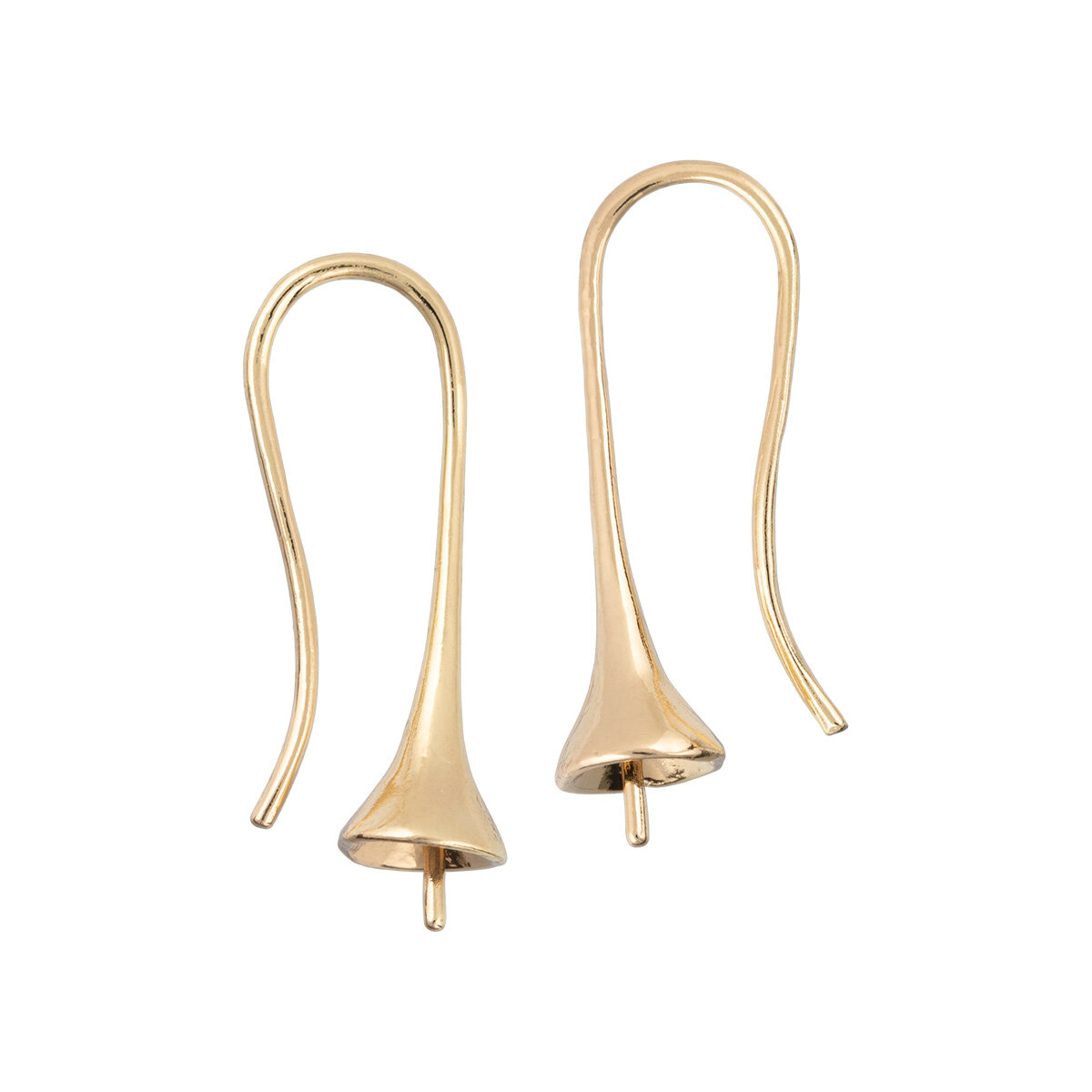 Швензы "Zlatka" FMK-H06 10 х 28 мм 2 шт 02 под золото