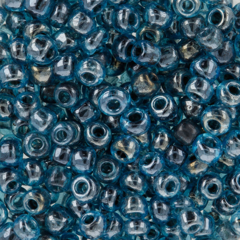 Бисер "Zlatka" круглый GR 08/0 10 г №2223 синий