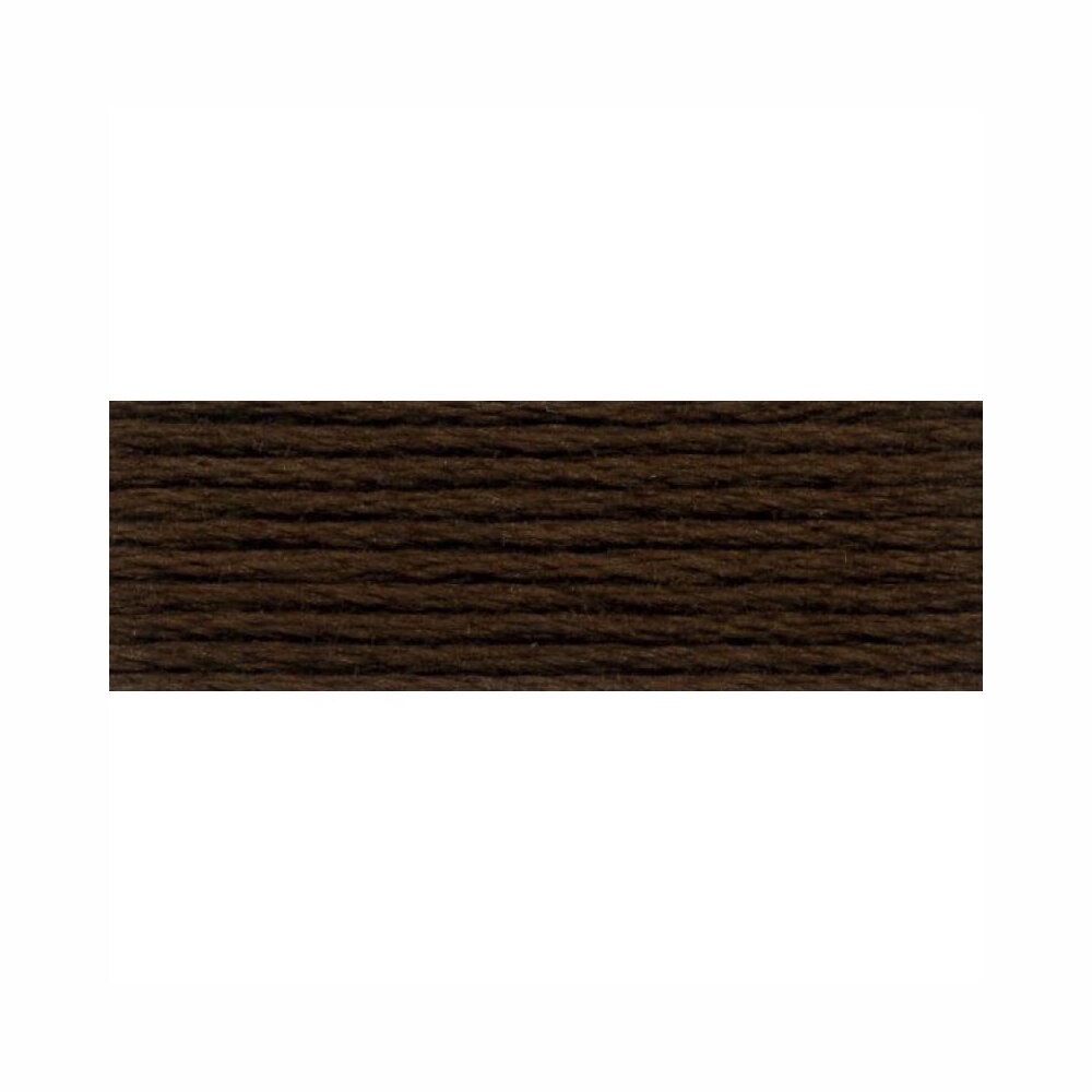 Мулине "DMC" 100% хлопок 8 м №0938 т. коричневый