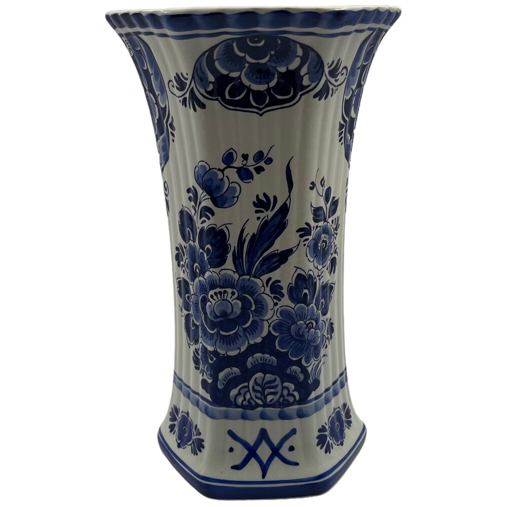 Ваза, керамика, глазурь, роспись, 1960-1970 гг, Делфт, Нидерланды