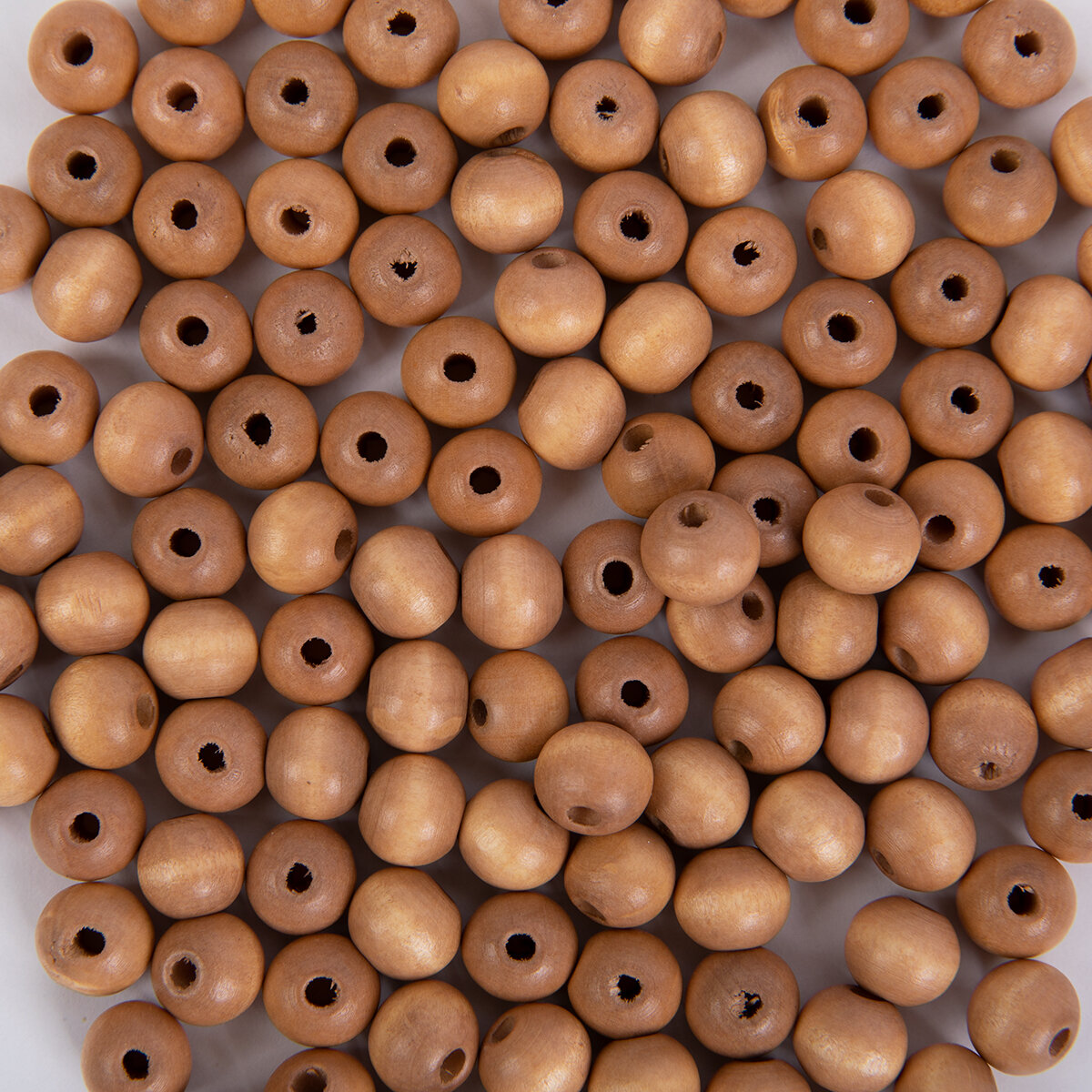 Бусины "Zlatka" деревянные HWBD-10 10 мм 40 г тёмное дерево