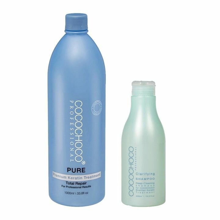 COCOCHOCO Набор кератина для волос Brazilian Keratin Pure professional kit, 1400 мл