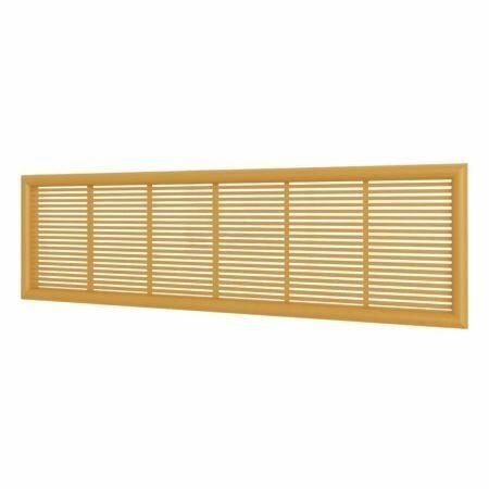 Решетка вентиляционная ДП фланец 220х60 переточная 227х67 пластик Beige ERA