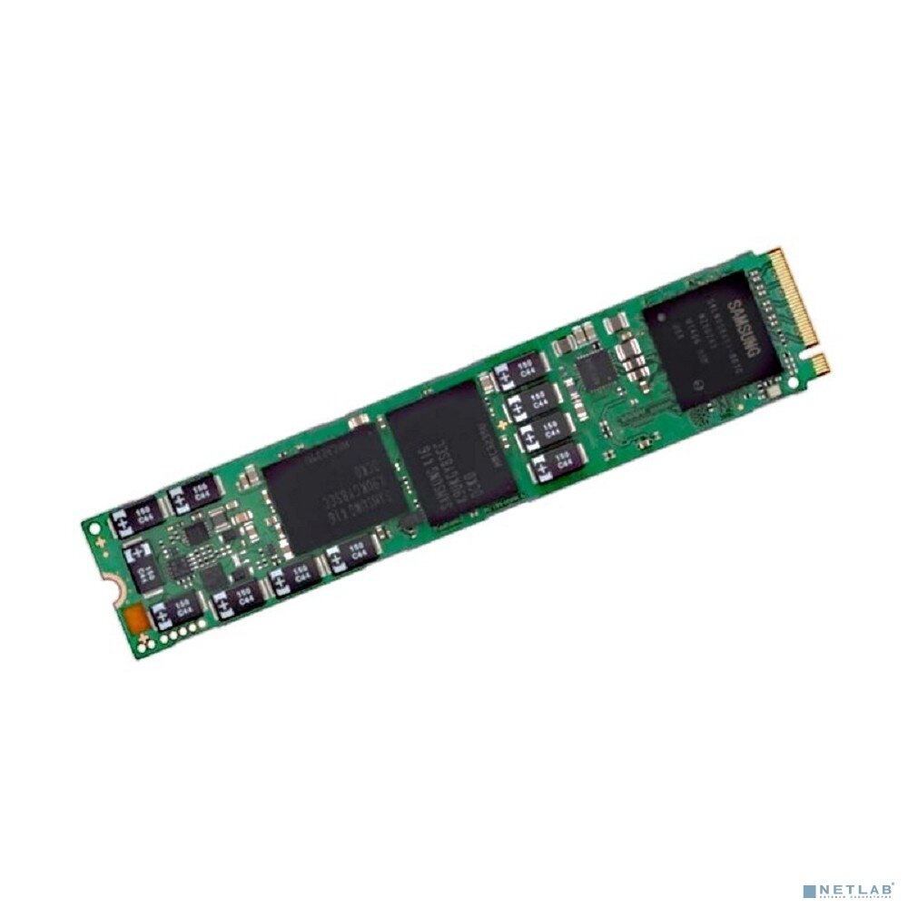 SAMSUNG PM9A3 960GB Data Center SSD, M.2, PCle Gen4 x4, Read/Write: 6800/4000 MB/s, Random Read/Write IOPS 1000K/180K