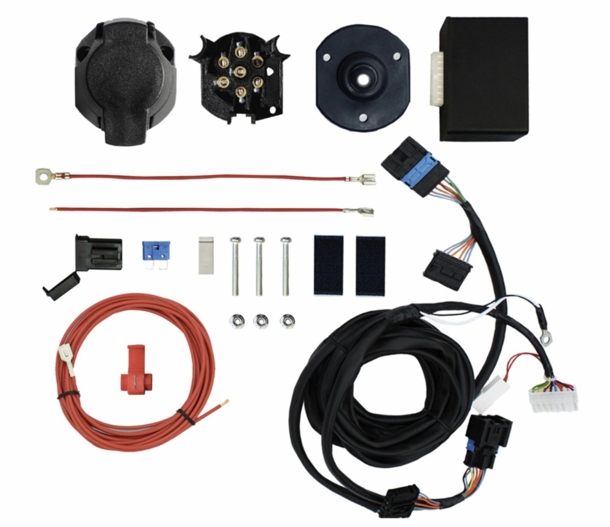 Штатная электрика к фаркопу на Toyota RAV 4 KA SC 71 115 006 (розетка 7-pinс 2013 по 2019 г. в.) Концепт Авто