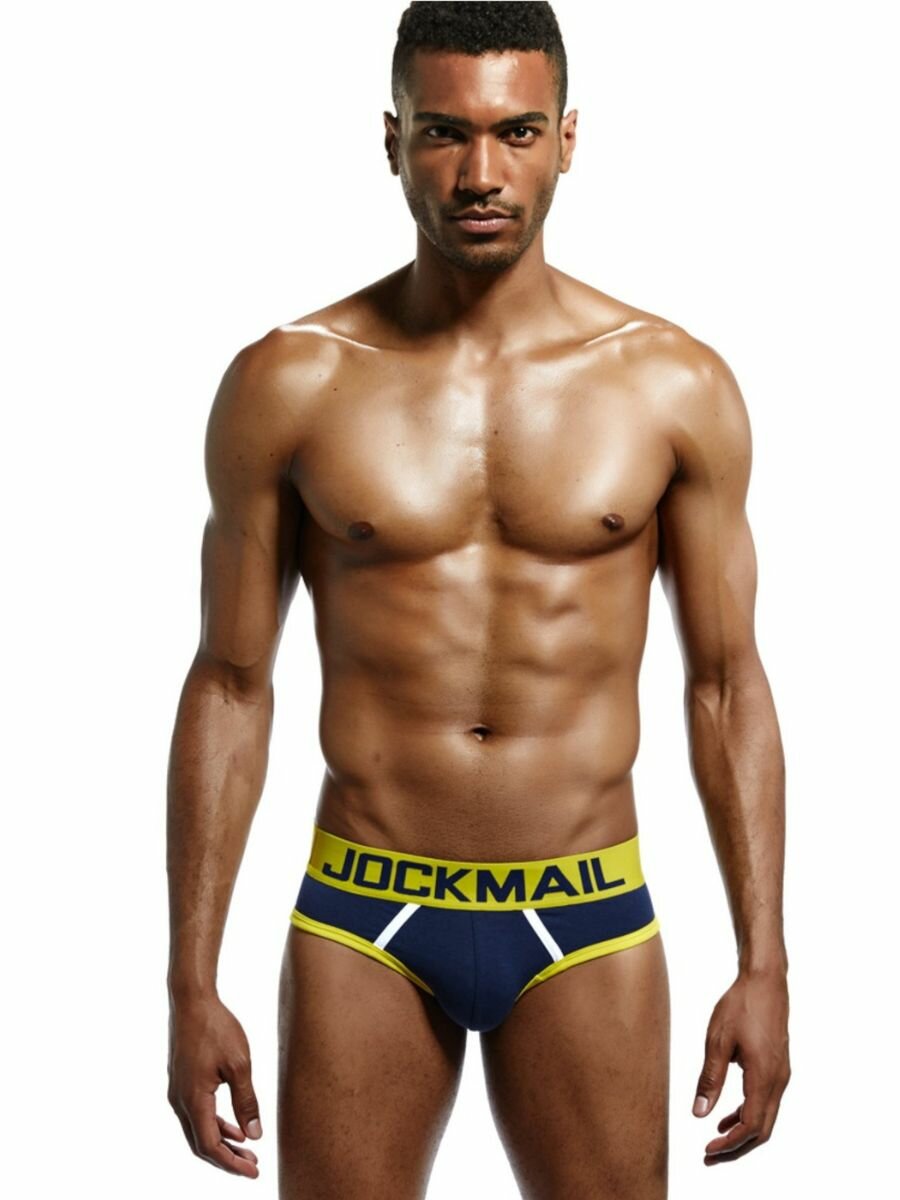 Мужские трусы джоки темно-синие JOCKMAIL JM4047-16 L (48)