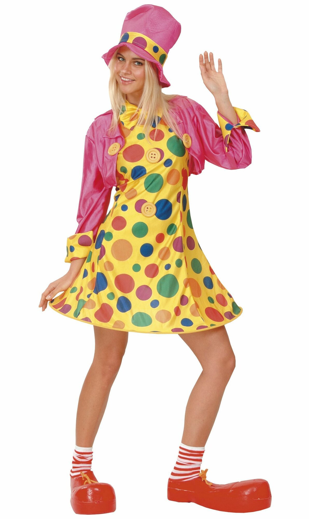 Костюм Клоунесса со шляпкой