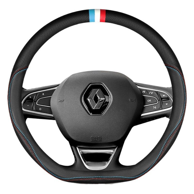 Руль Hocasen Coreo, перфорированная кожа, мех, для Renault, 38см