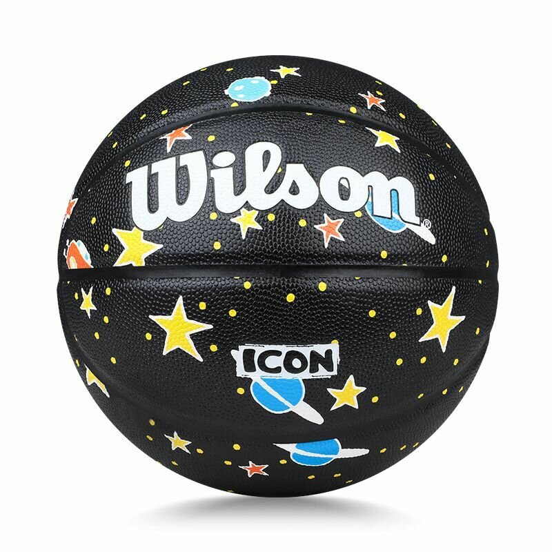 Мяч баскетбольный Wilson ICON №7, WZ2011202CN5, Black, размер 7