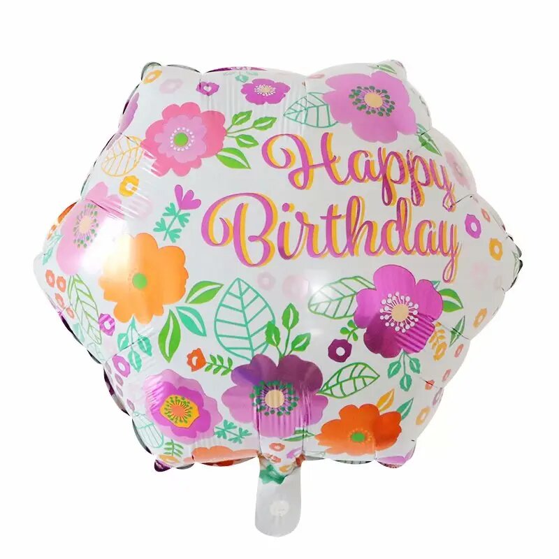 Фруктовые фольгированные шары Disney 18 дюймов Розовый, Оливковый