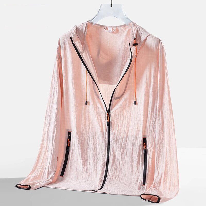 Уличная одежда, UPF50+, с открытыми плечами, дышащая, розовая
