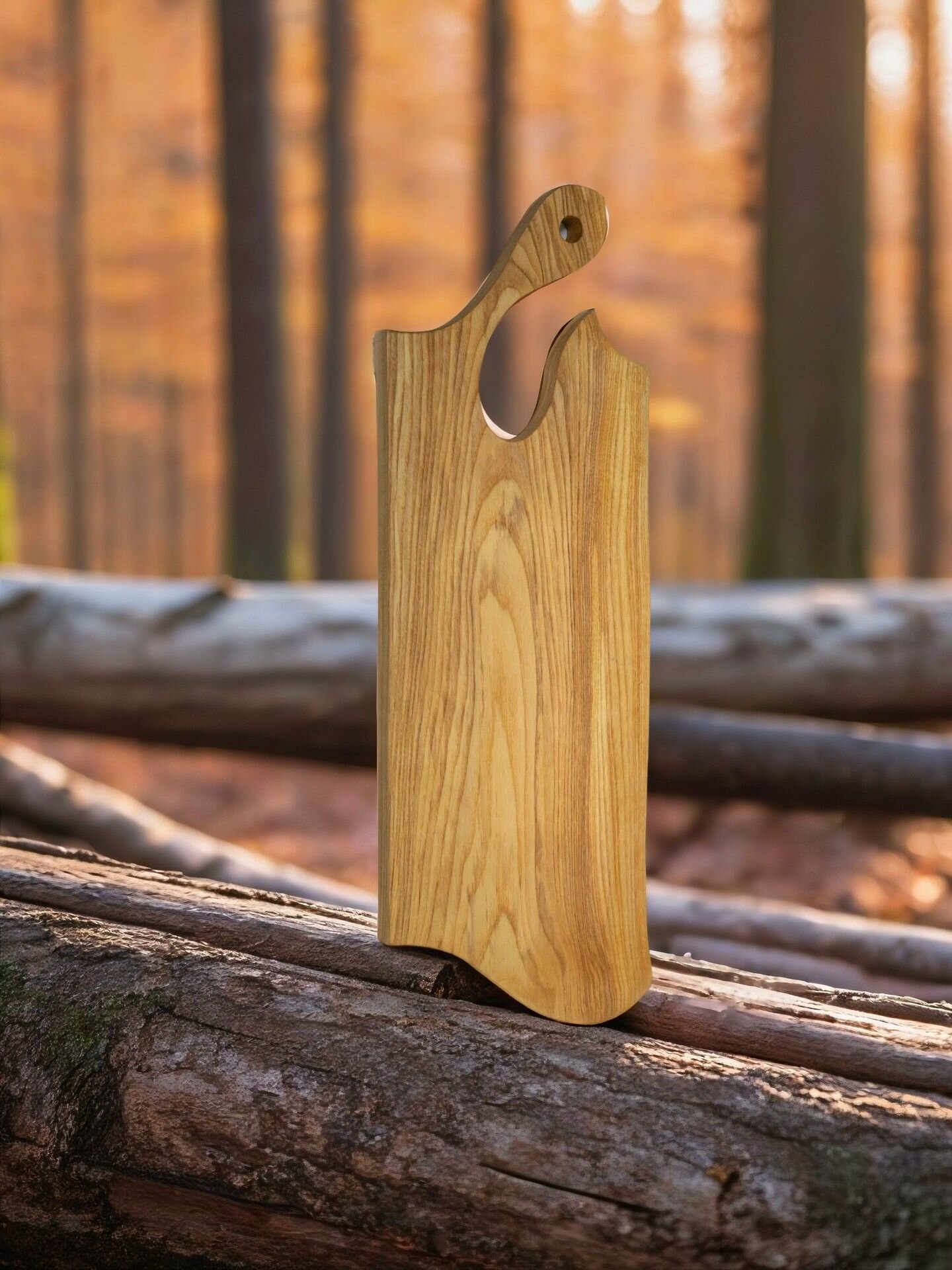 Доска мангальная сервировочная, длина 74см