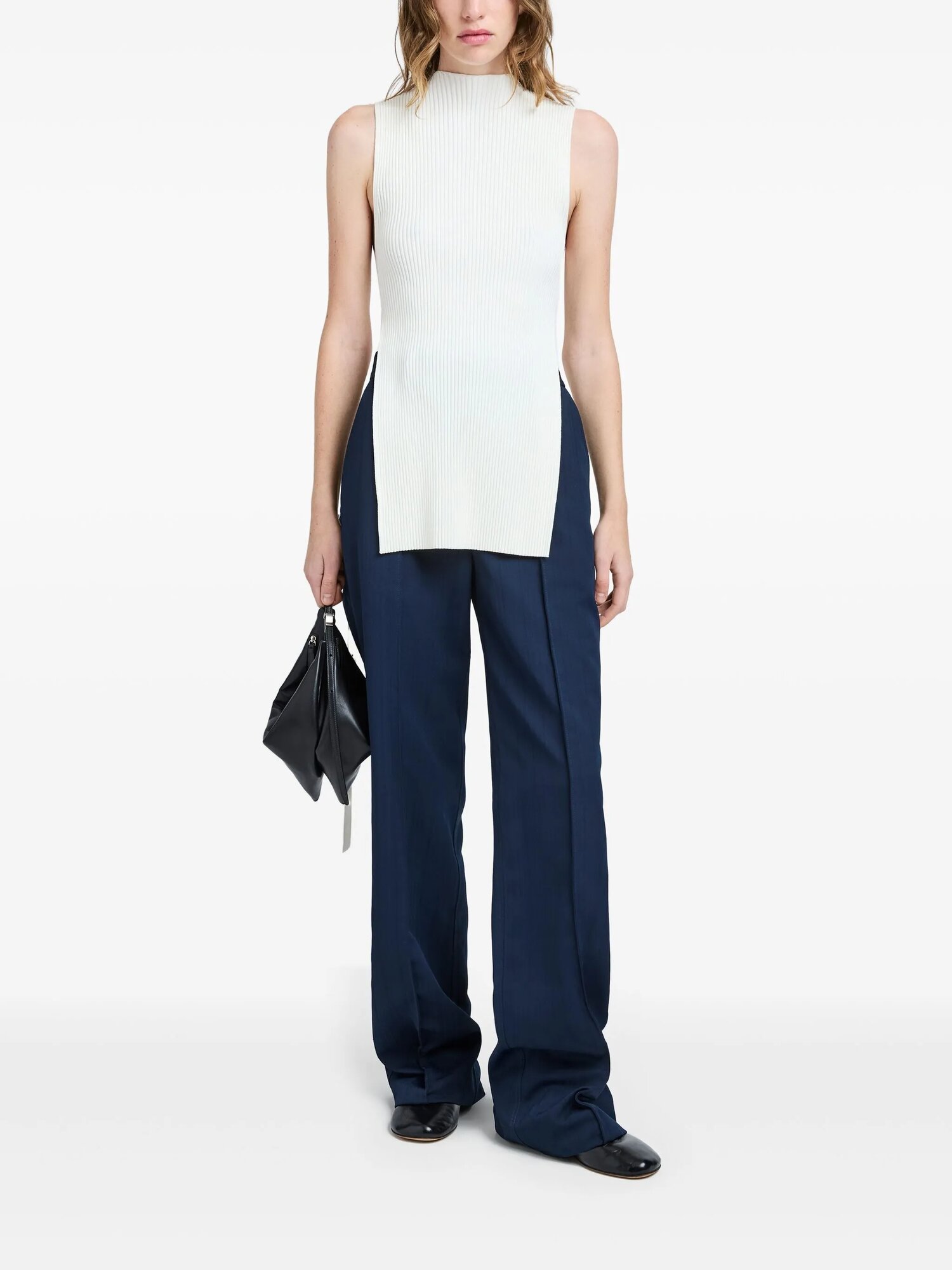 Топ Proenza Schouler Rita, размер L, white — фото 1