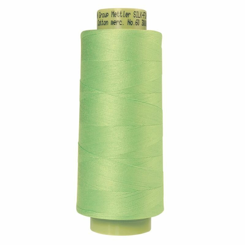 Нить для машинного квилтинга METTLER "Silk Finish", Cotton 60, 2743 м, цвет 0230, Silver Sage