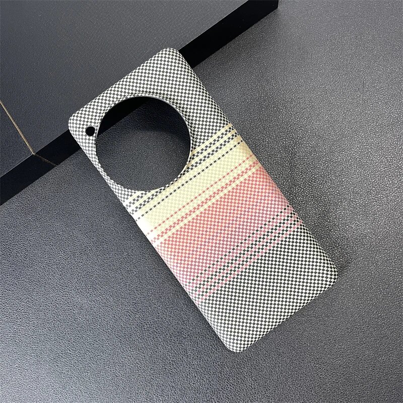 Для OnePlus 13 12 12R Чехол Жесткий ПК из углеродного волокна Тонкий защитный чехол для задней панели One Plus 12 11R 12R 1 + 12 Корпус для телефона yellow, For OnePlus 12