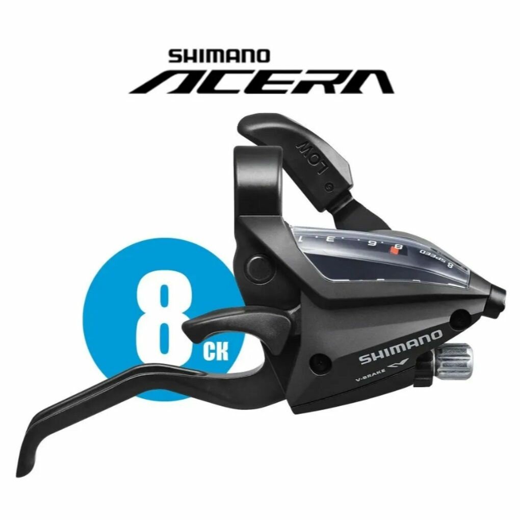 Шифтер тормозная ручка Shimano Tourney EF500 правый 8 скоростей