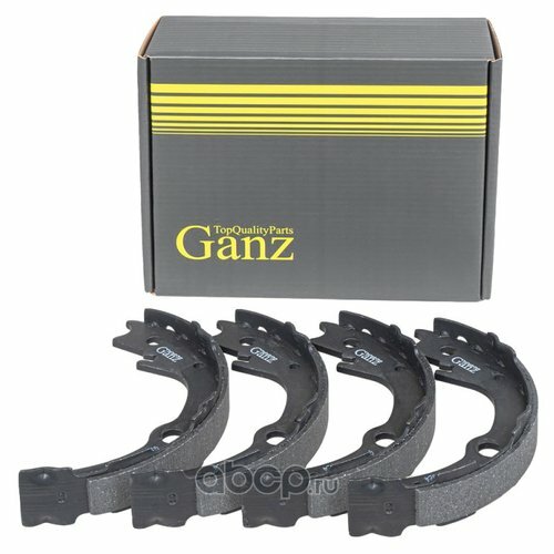 Колодки стояночного тормоза TOYOTA: Avensis(T25) 03> / Corolla(E100/E110/E120) GANZ GIJ20087 GANZ GIJ20087