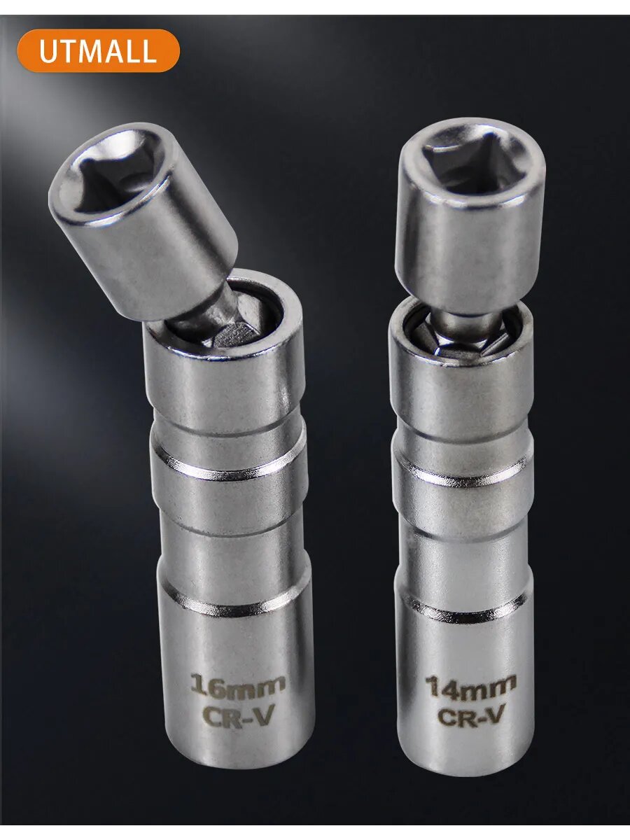 14mm 16mm Магнитные свечнои ключ с магнитные фиксатором,3/8"DR.