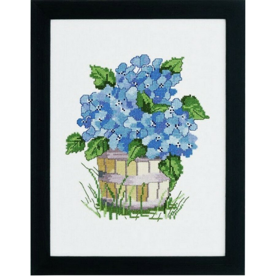 Набор для вышивания Гортензия 25 х 34 см PERMIN 70-2379