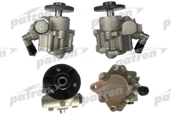 Насос гидроусилителя PATRON PPS1076, для BMW E60/E61/E63/E64, гидравлический, 130 Бар, серый