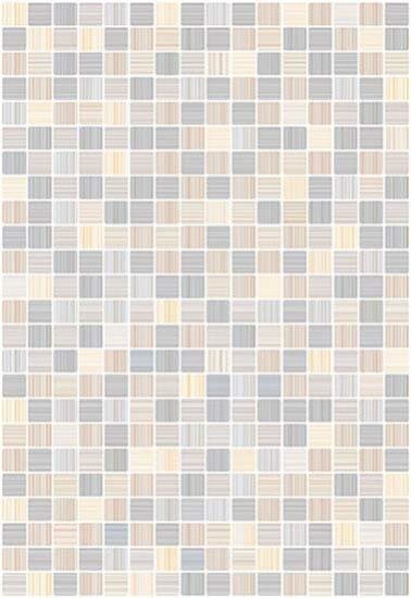 Керамин Плитка Гламур 7С белый, 27,5x40 7,5 мм, арт. ГЛР7С (цена за 1.65 м2)