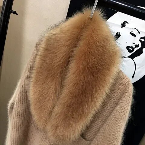 Женщины зимняя фальшивый мех воротник супре длинный плюшевый пушистый шарф 120 * 20 см партия шаль обернуть шею теплее толстые роскошные меховые шарфы 110 см,200,18, искусственный мех, полиэстер,