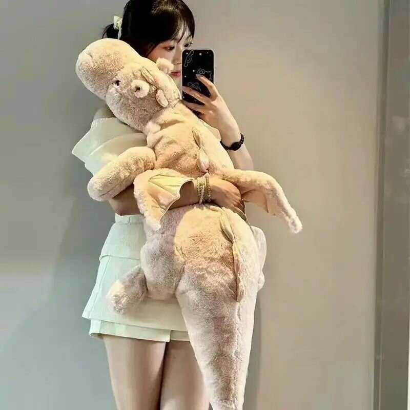 60 см домашний интерьер, подушка, кукла, плюшевый маленький летающий дракон