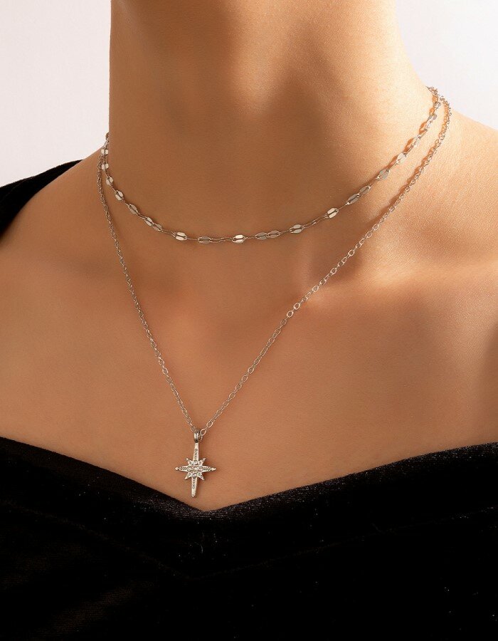 Чокер, жемчуг имитация, циркон