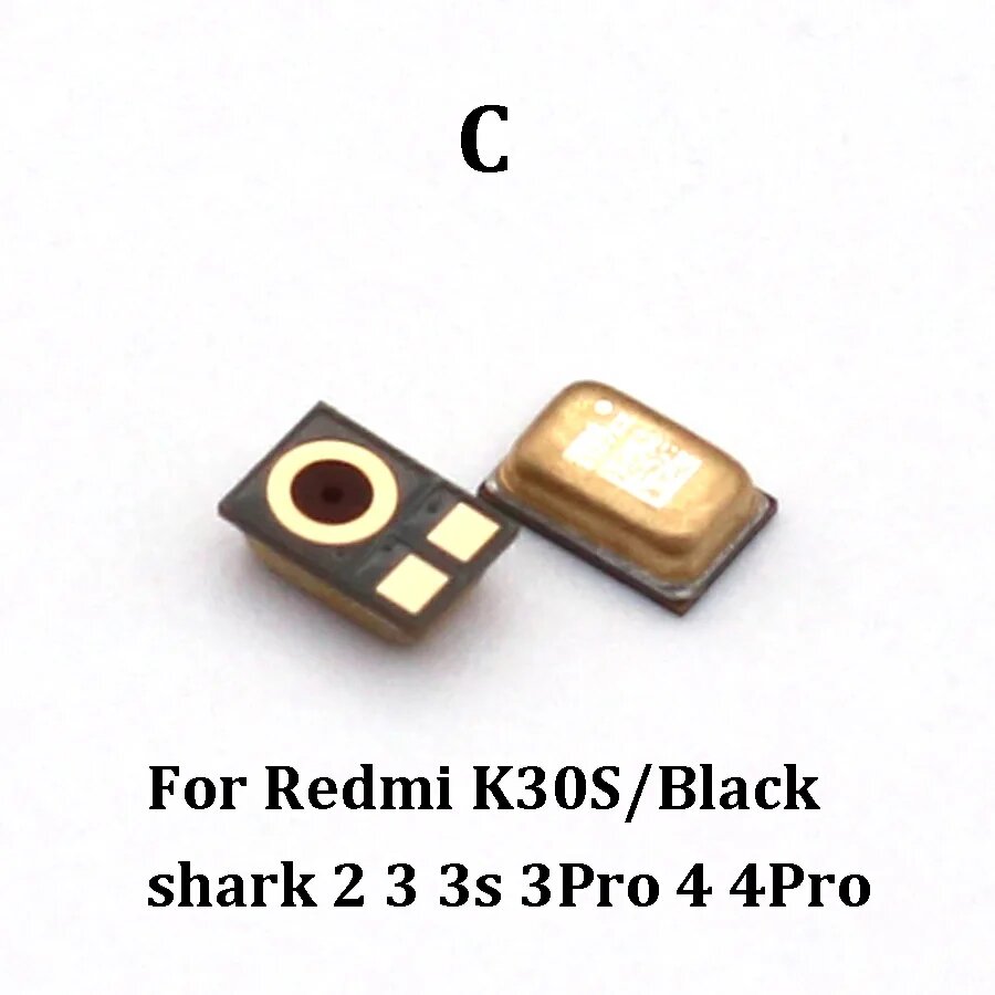 10-50 шт. внутренний микрофон с динамиком для Xiaomi 6 6X 11 10S CC9E Mix POCO X3 F1 Redmi 20pcs C