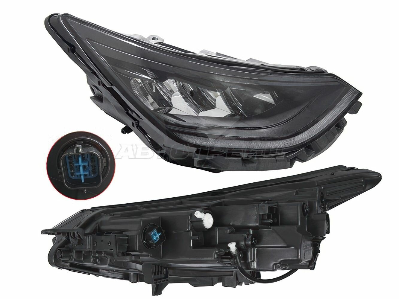 Фара правая LED для Хендай Соната арт ST130018 SAT