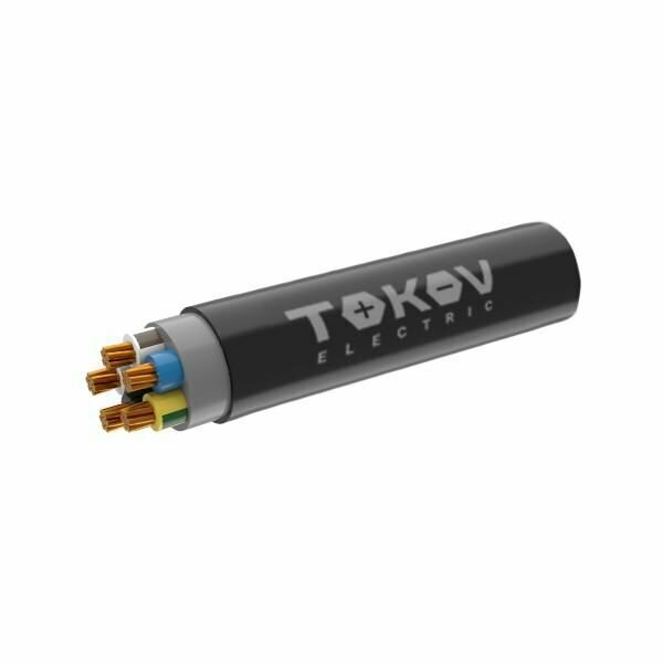 Кабель TOKOV ELECTRIC ППГнг(А)-HF 5х50 МК (N PE) 1кВ (10м) ТХМ00416257