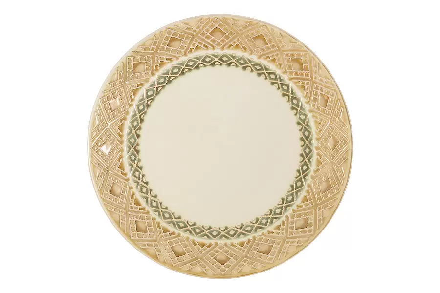 Тарелка обеденная Home & Style Дамаск, 28 см (HS6-SK190415-01)