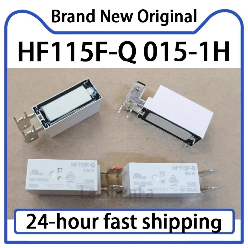 Реле HF115F-Q 015-1H 6-контактное 2-контактное 18А
