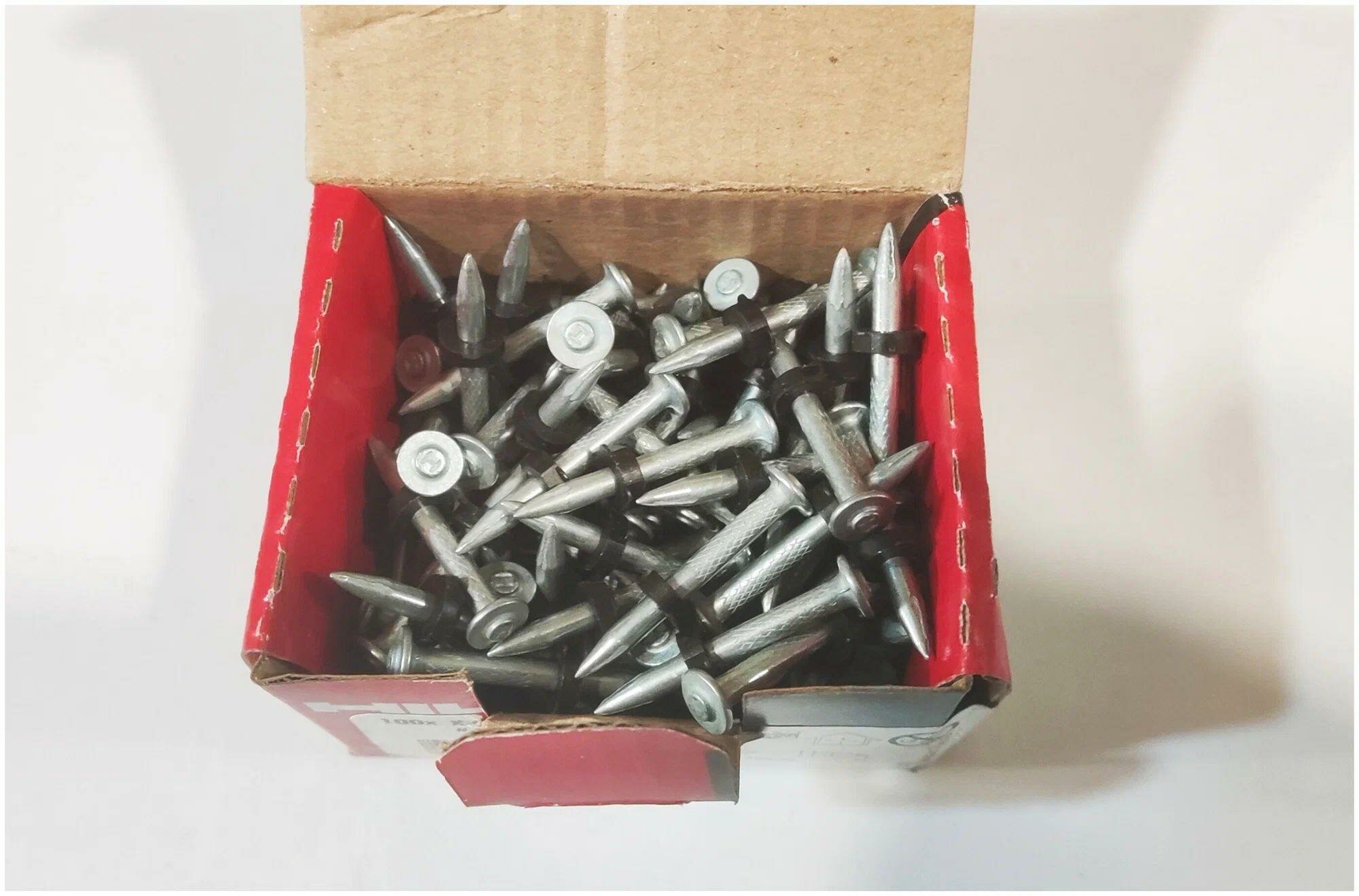 Гвозди Hilti X-C P8 32, для бетона, сталь, 32 мм, 100 штук