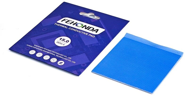 Термопрокладка Fehonda 100x100x0.5мм, 15 Вт/(м·K) FHND-15W-100X100-0.5
