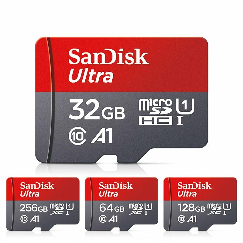 Оригинальная карта памяти Sandisk 128 ГБ 64 ГБ 32 ГБ TF micro SD-карта класса 10 UHS-1, флэш-карта Memory Microsd для Samrtphone PC