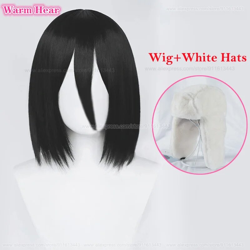 Синтетический парик Федор Достоевский для косплея Белый, Wig and Hats