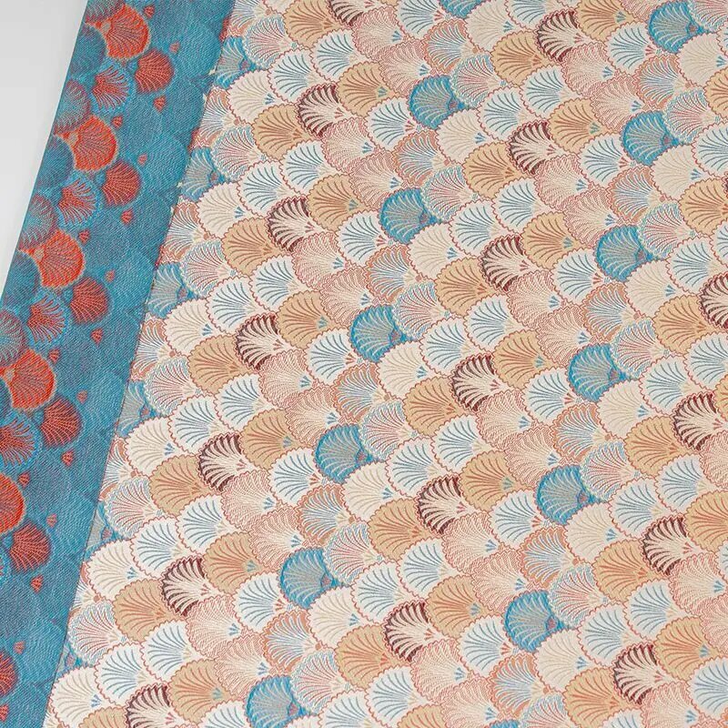 Переливающаяся панцирь, парча, жаккардовая ткань для сумки Hanfu, наследие, современный китайский текстиль от кутюр