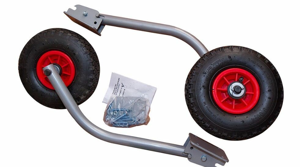 Транцевые колёса для лодок НДНД перекидные (ТР НД Пневмо)