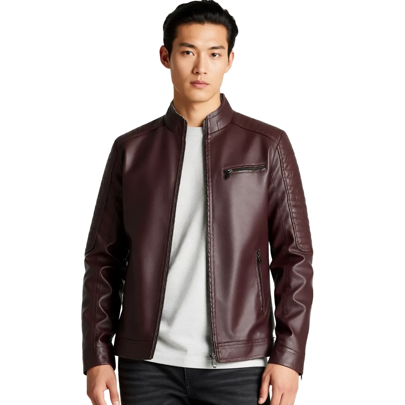 Куртка кожаная