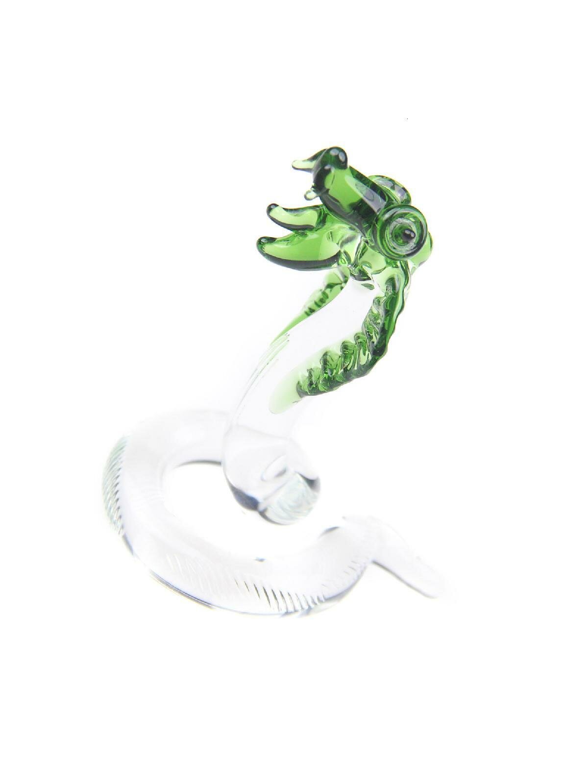 Уникальная хрустальная статуэтка змеи Добавляет очарования любому пространству, символизируя силу и мудрость