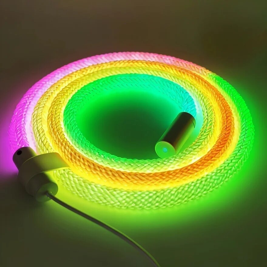 Светодиодная лента RGBIC 5m, USB 5В, 15мм