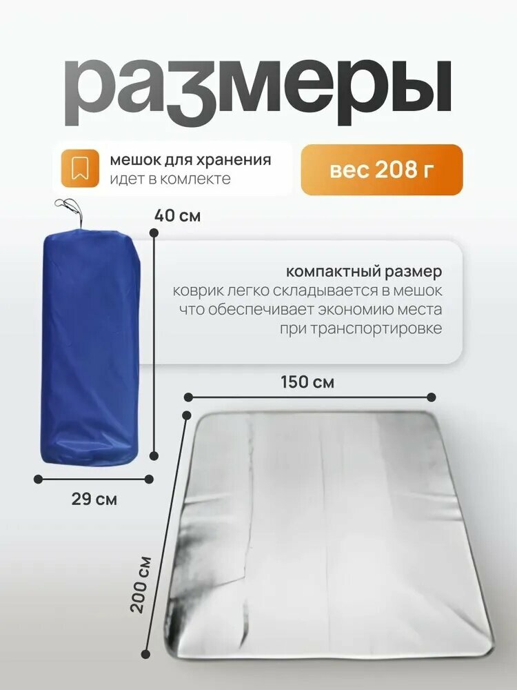 Коврик туристический — фото 1