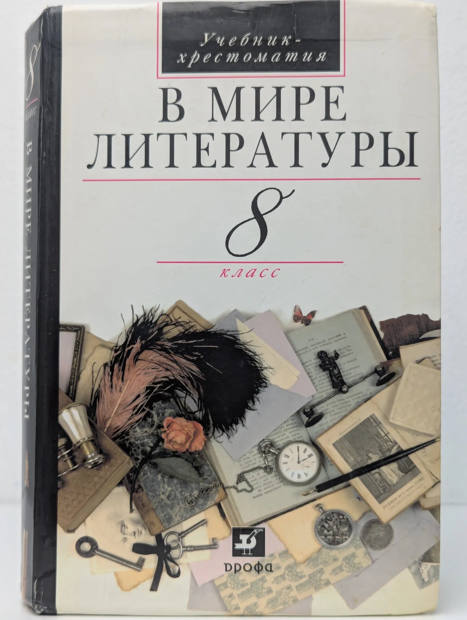 В мире литературы. 8 класс. Учебник-хрестоматия Романичева Елена Станиславовна, Кутузов Александр Геннадиевич, Киселев Александр Константинович, Леденева Виктория Владимировна (сост.) 2007