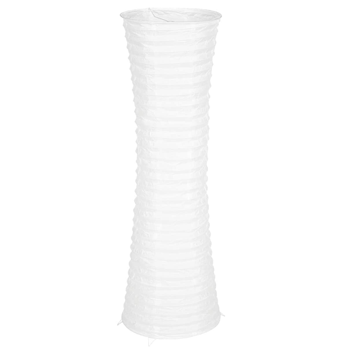 FERCAISH Абажур для настольной лампы из бумаги, свертывающийся абажур из рисовой бумаги, классический современный клетчатый защитный абажур для лампы, для оформления гостиной и спальни, цвет: Белый, материал: Железо, бумага, количество: 1 штука