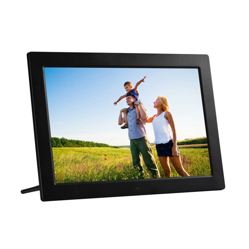 1pcs Цифровой рамки картинки Электронный альбом большой экран 1080p Высокий определение, Черный