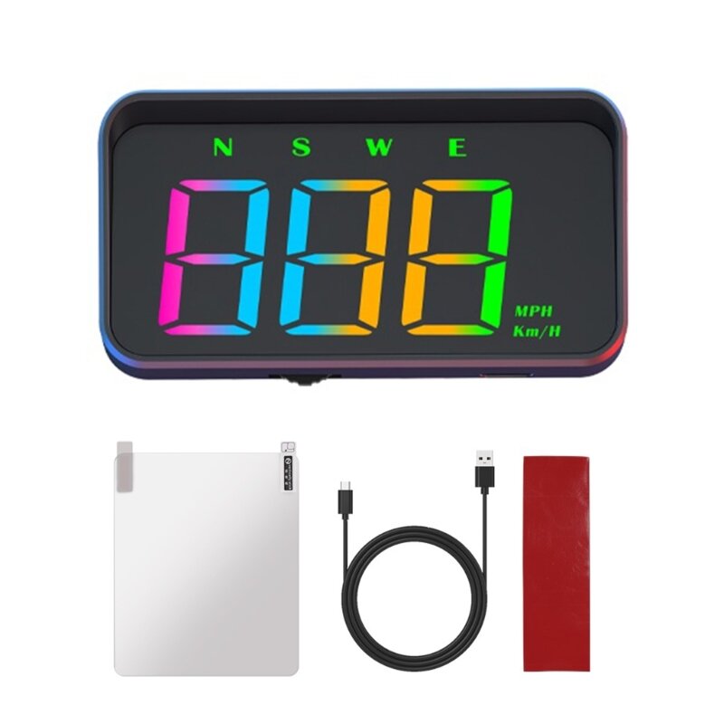 M2s HUD головной дисплей автомобильный тестер Beidou GPS многофункциональный проектор с дисплеем высокой четкости