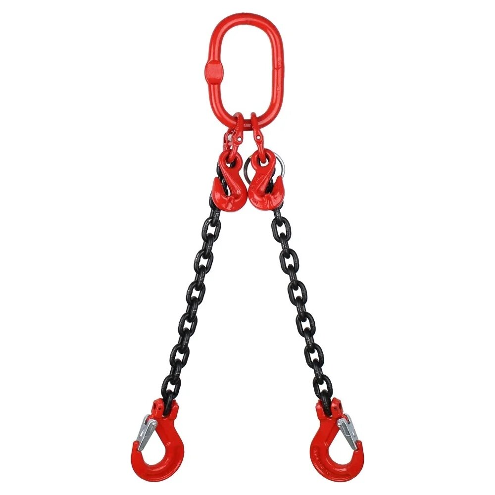 Траст Строп цепной двухветвевой 2СЦ 3,15 тн, 1000 мм, 8 класс (с укоротителем) 4687202683987